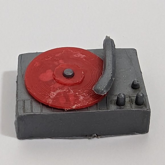 Toys | Vintage Barbie Record Player Turntable With Removable Red Record ...